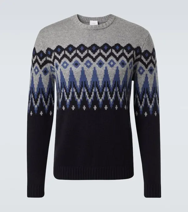 Bogner Fair Isle Cashmere Sweater
