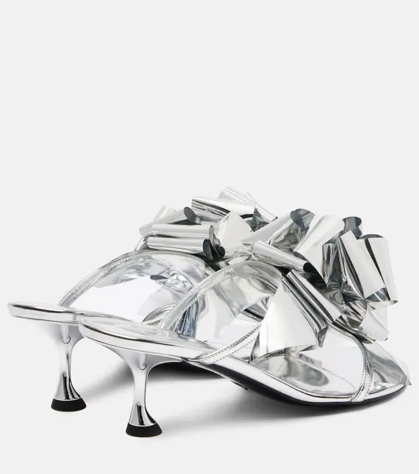 Proenza Schouler Mirrored Leather Mules