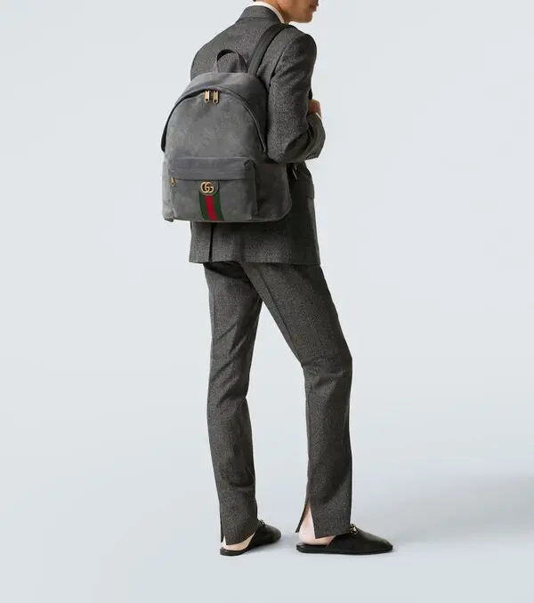 Gucci Ophidia Suede Backpack