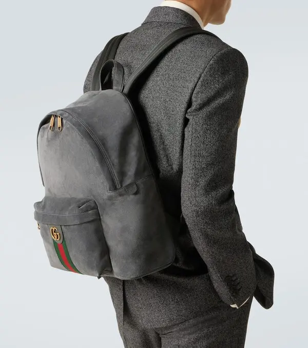 Gucci Ophidia Suede Backpack