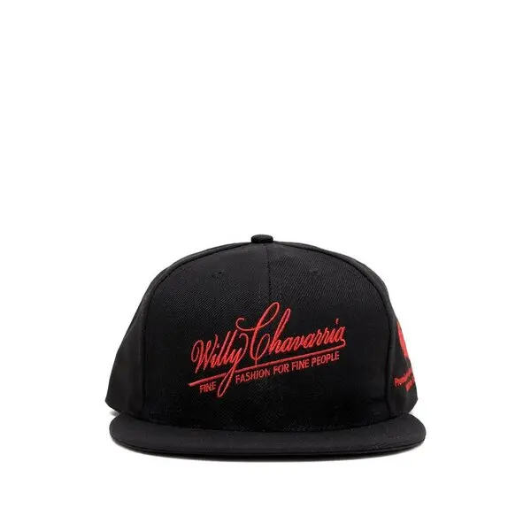 WILLY CHAVARRIA Embroidered Logo Cap - Black
