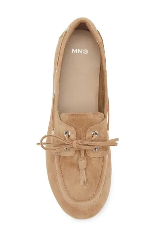 Mango Lace-up Loafer