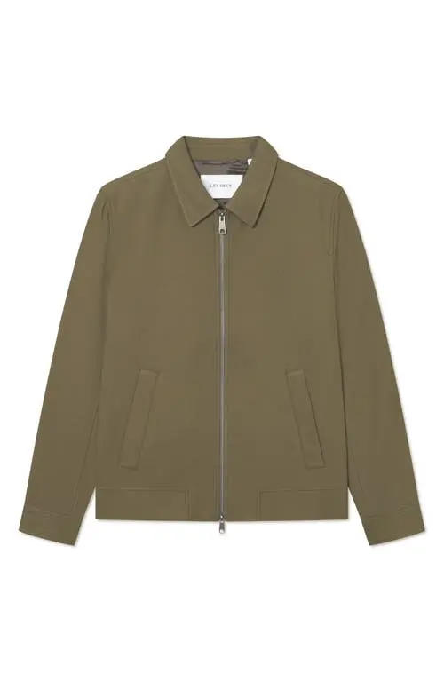 LES DEUX Como Coach's Jacket - Military Olive