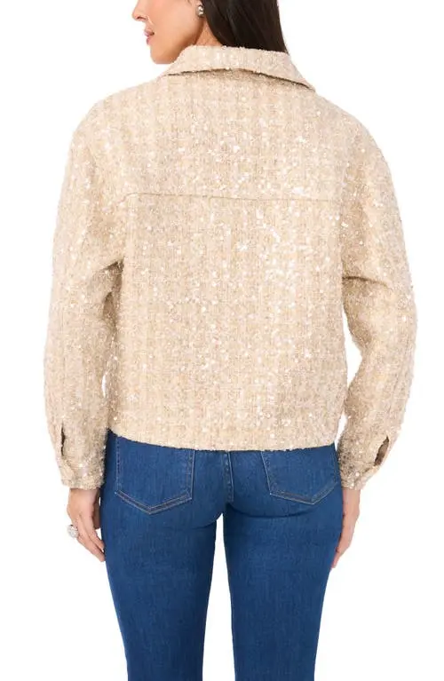 Vince Camuto Sequin Tweed Jacket