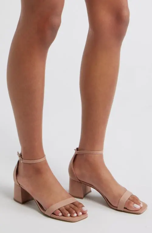 Bp. Zena Ankle Strap Sandal - Tan Blush