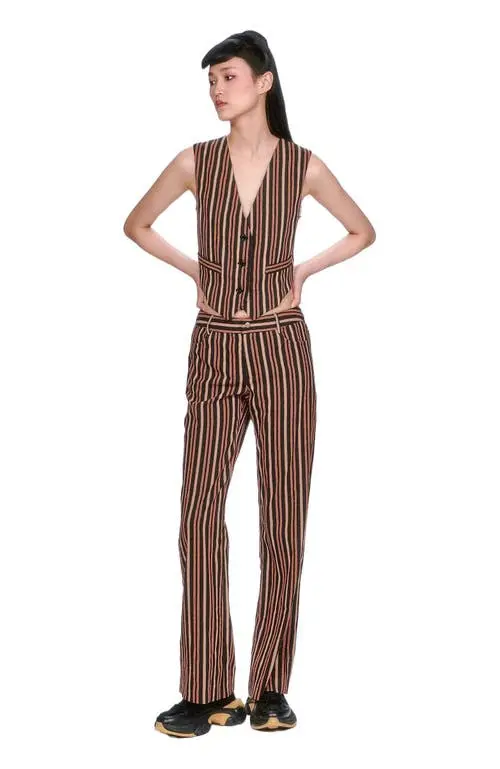 Anna Sui Pinstripe Pants