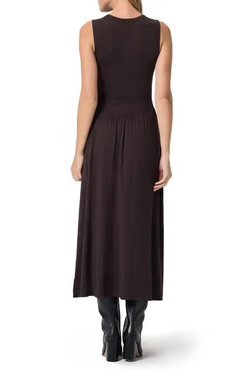 Paige Bonita Sleeveless Jersey Midi Dress - Java
