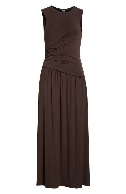 Paige Bonita Sleeveless Jersey Midi Dress - Java