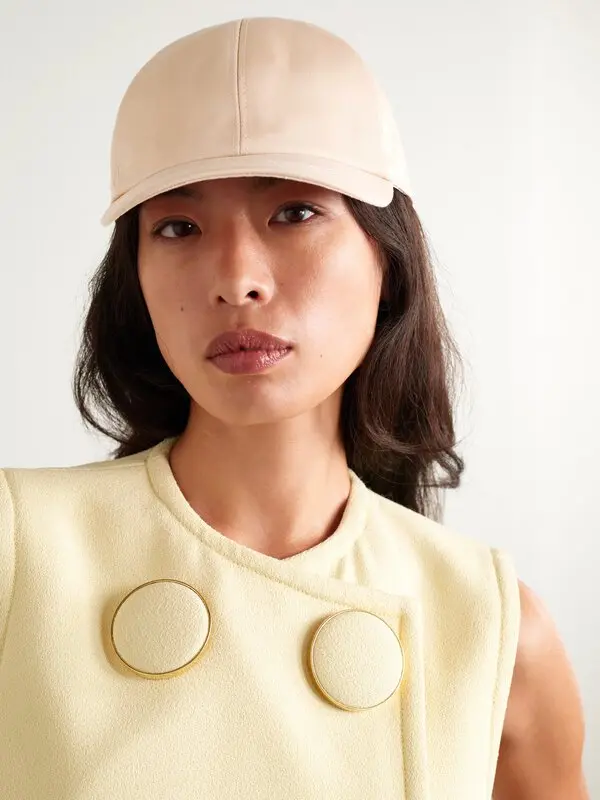 Gucci Embroidered Cotton-canvas Baseball Cap - Neutrals
