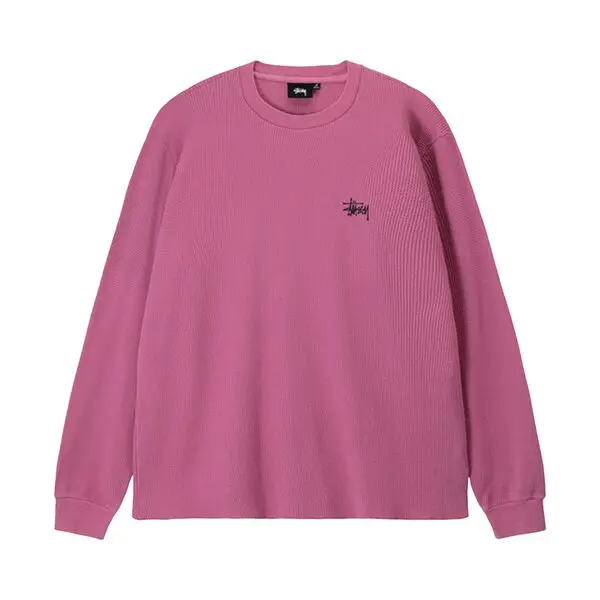 StÜssy O'dyed Long-sleeve Thermal - Pink