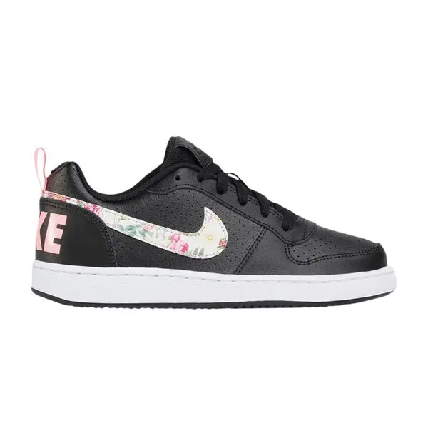 Nike Court Borough Low Vf Gs 'floral Swoosh