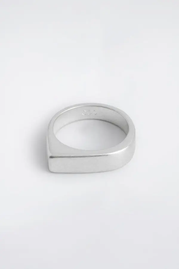 Cos Angular Signet Ring
