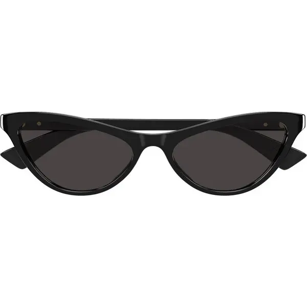 Bottega Veneta 56mm Cat Eye Sunglasses - Black