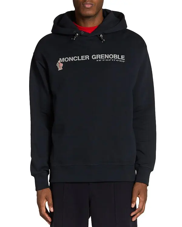Moncler Hoodie Sweater - Medium Blue