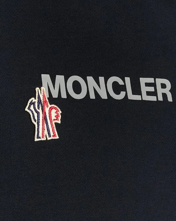 Moncler Hoodie Sweater - Medium Blue