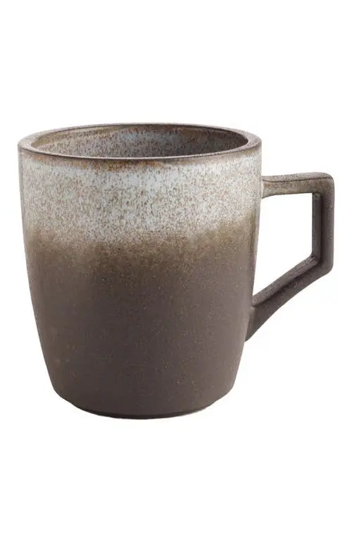 STONE + LAIN Vince Stoneware 4-piece Mug Set - Gray-green-blue