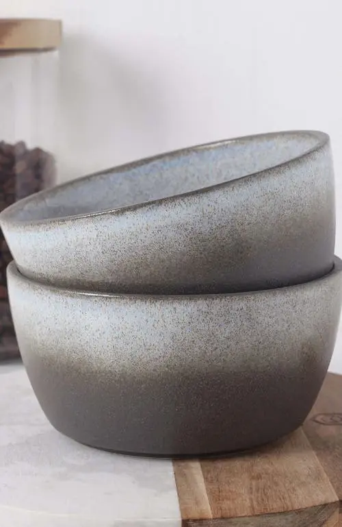 STONE + LAIN Vince Stoneware 4-piece Bowl Set