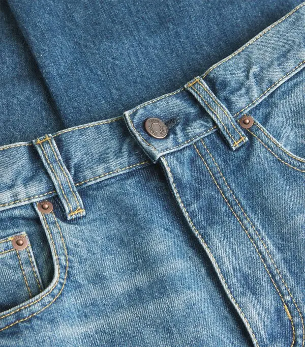 Chloé Faded Straight Jeans - Red
