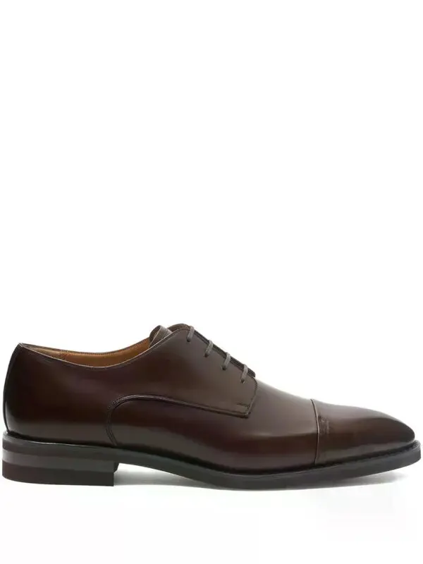 Bally Scribe Leather Oxford Shoes
