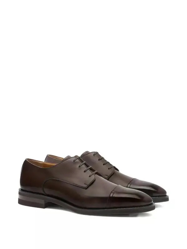 Bally Scribe Leather Oxford Shoes