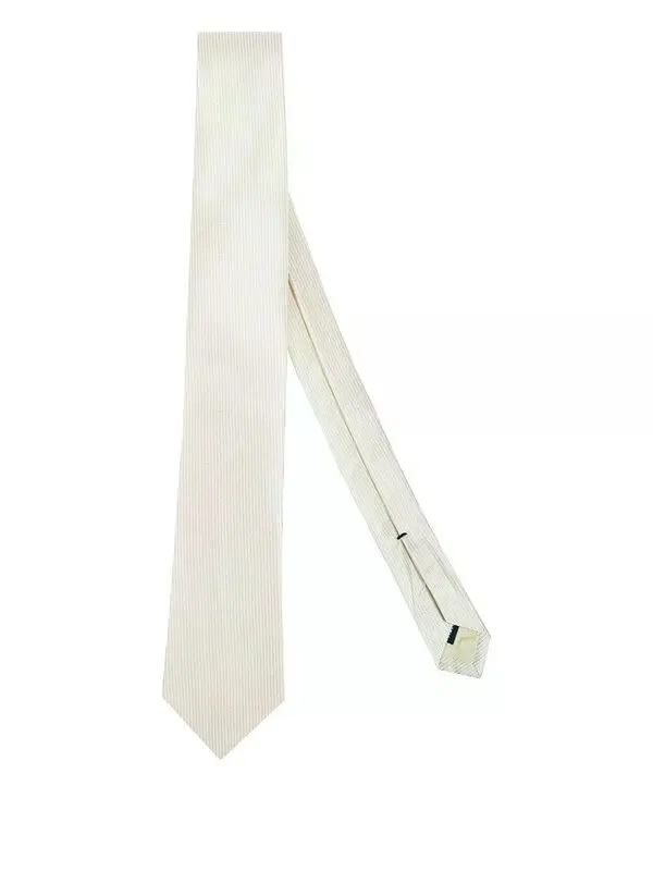 ERRICO FORMICOLA Silk Neck Tie - Neutrals