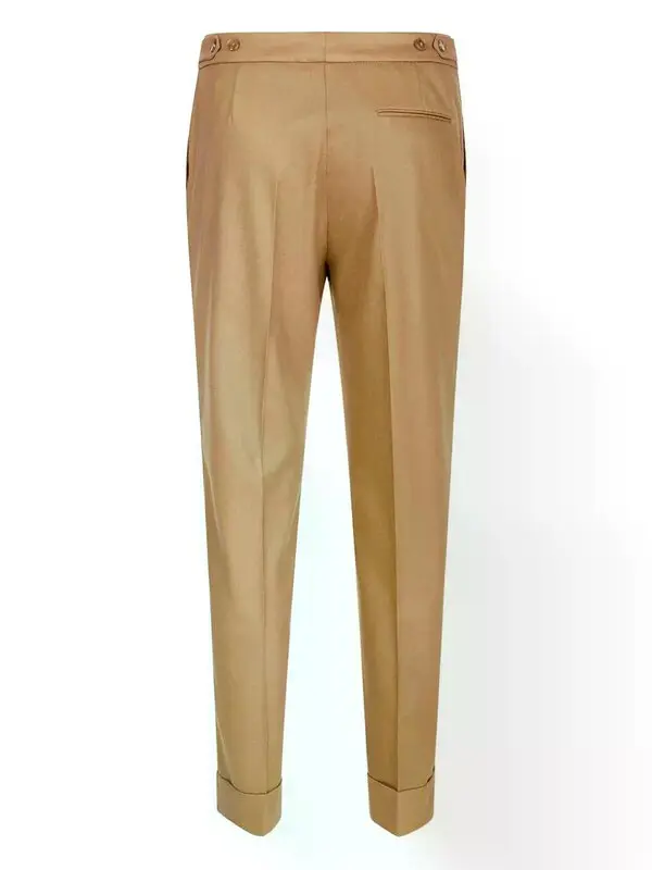 PT TORINO Pleated-cuff Trousers