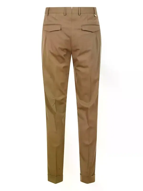 PT TORINO Wool Trousers - Brown