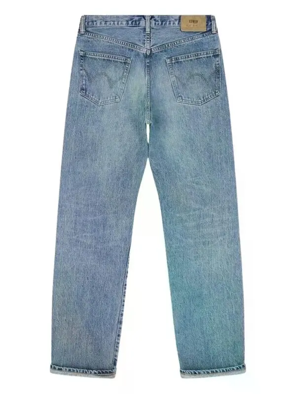 Edwin Rear Logo-patch Jeans