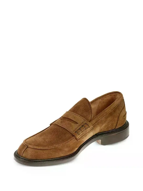 TRICKER'S Suede Loafers - Brown