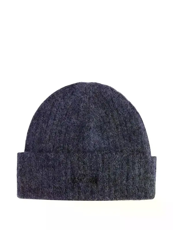 MC2 SAINT BARTH Embroidered Beanie - Blue