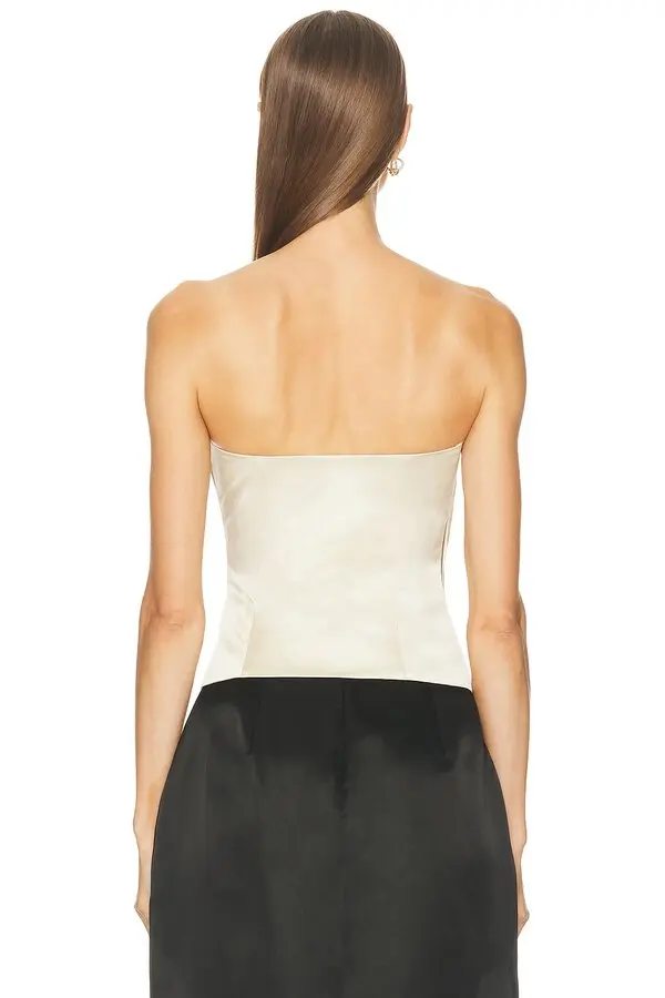 THE SEI Cowl Bustier Top