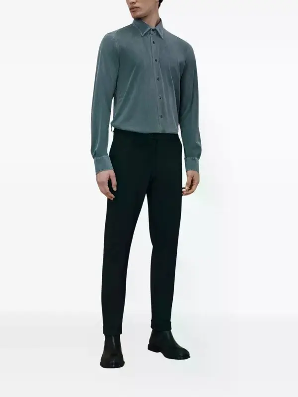 RRD Straight-leg Tapered Trousers - Black