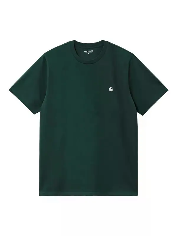 Carhartt Work In Progress Logo-embroidered Cotton T-shirt - Green