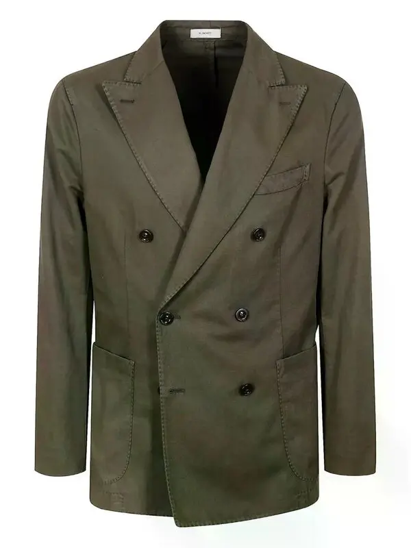 Boglioli Double-breasted Cotton Suit
