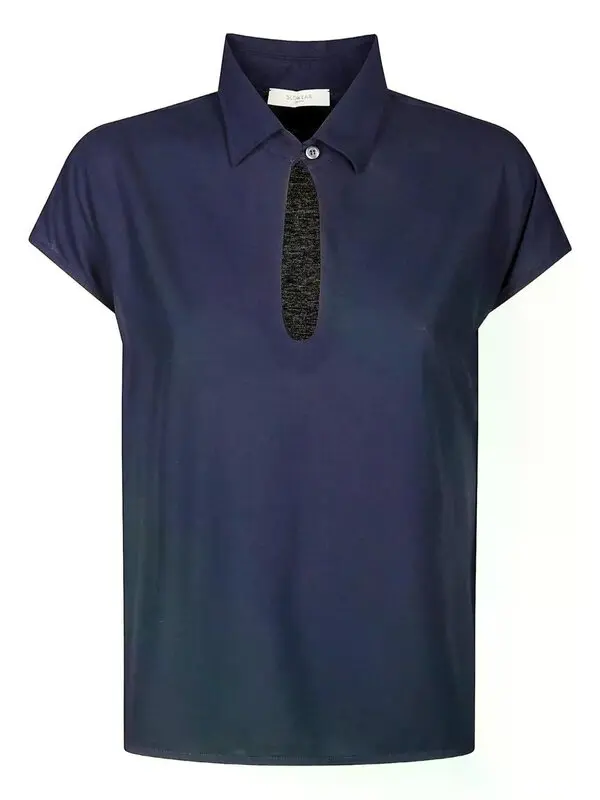 ZANONE Keyhole-neckline Polo Shirt
