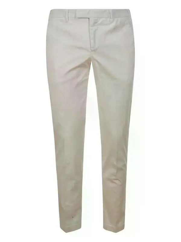 PT TORINO Cotton-blend Straight-leg Pants