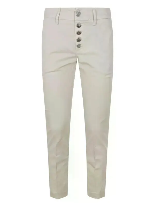 DONDUP Button-fastening Trousers - Neutrals