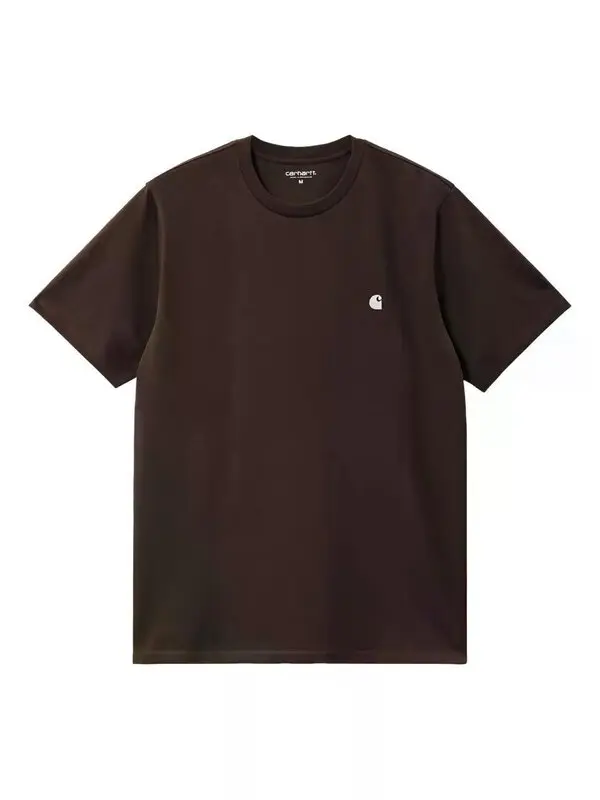 Carhartt Work In Progress Logo-embroidered Cotton T-shirt - Brown