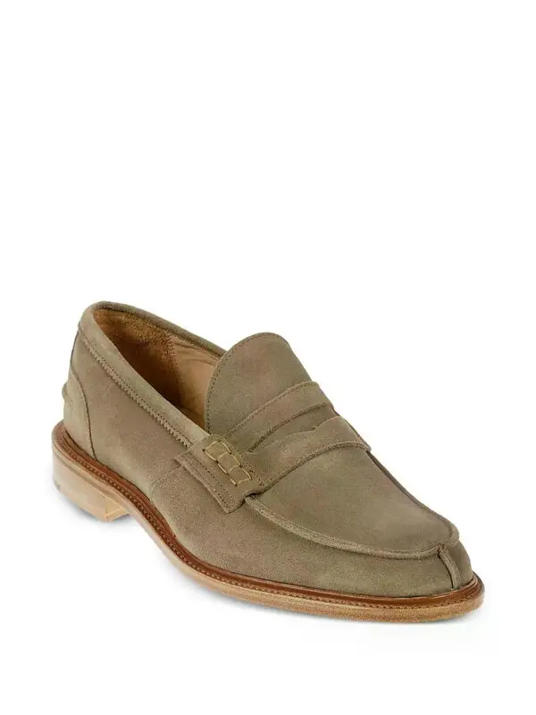 TRICKER'S Suede Loafers - Brown
