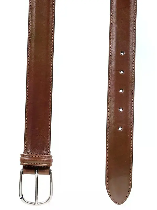 Anderson's Leather Belt With Metal Buckle
