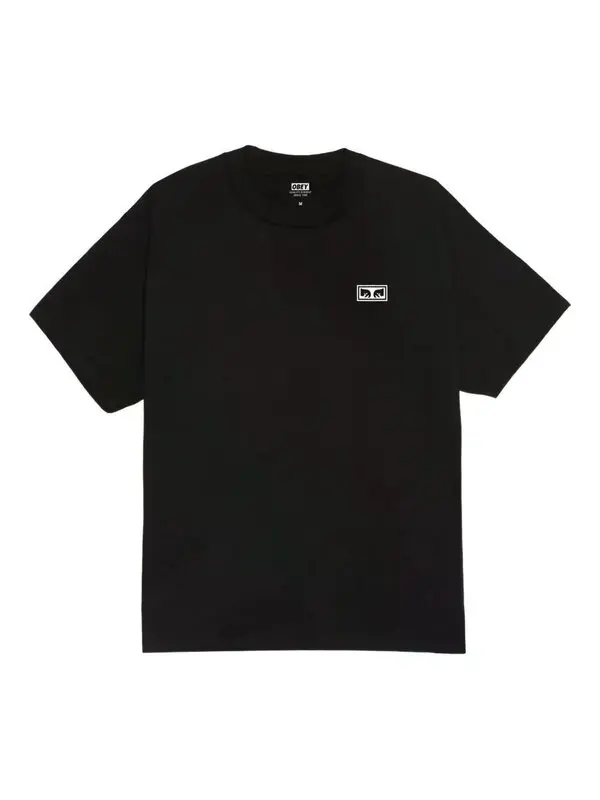 Obey Logo-print T-shirt - Black