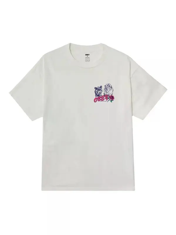 Obey Graphic-print T-shirt - White