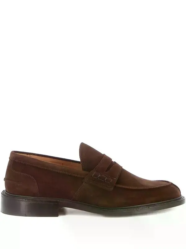 TRICKER'S Suede Loafers - Brown