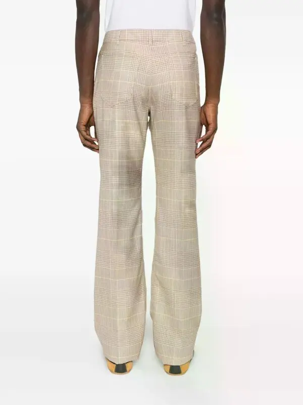 Alexander McQueen Checked Trousers