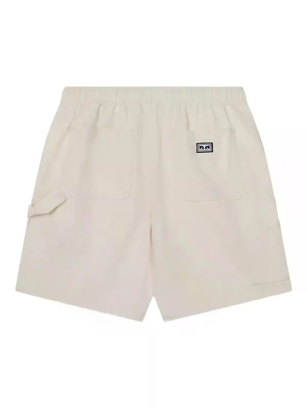 Obey Utility-pocket Denim Shorts
