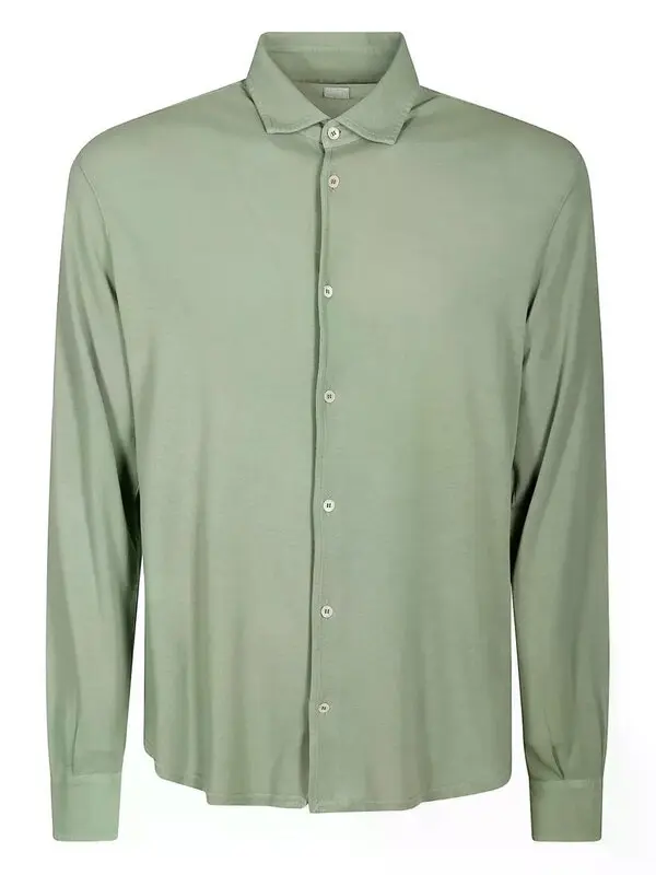 Fedeli Long-sleeve Cotton Shirt