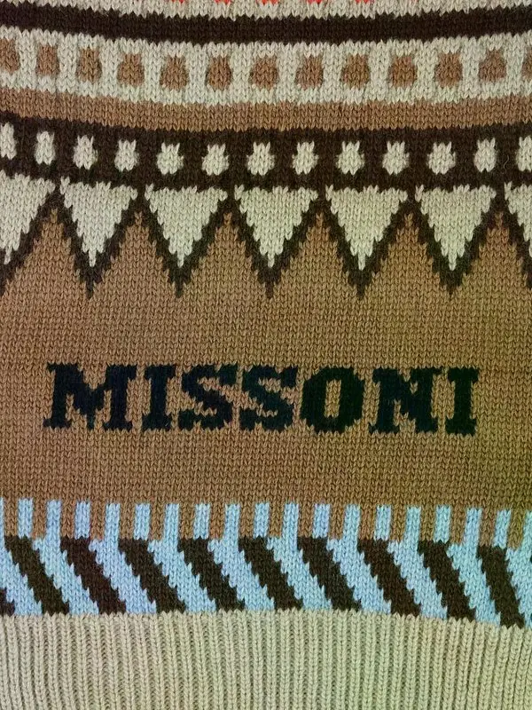 Missoni Geometric-pattern Wool Scarf