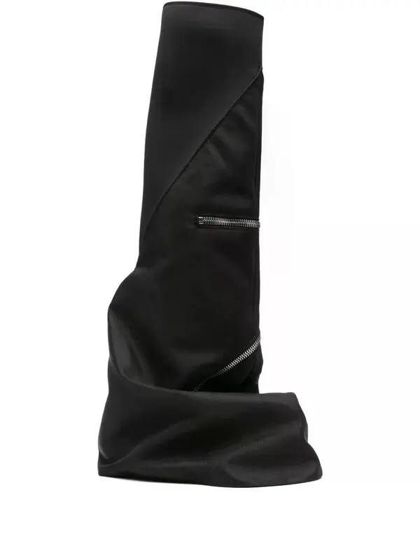 Rick Owens Boots With Zip Detail