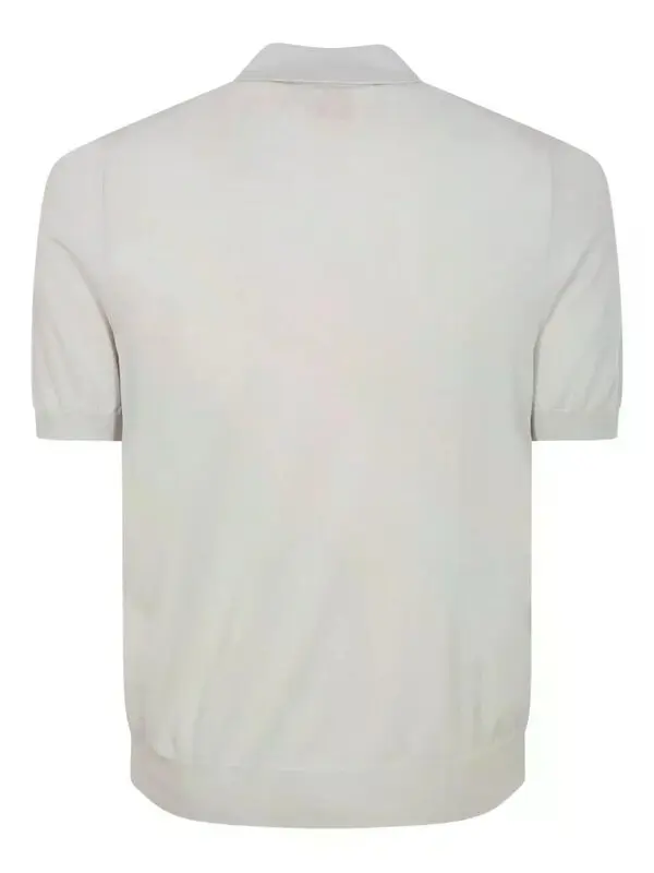 Alpha Industries Short-sleeve Button Polo Shirt - Grey