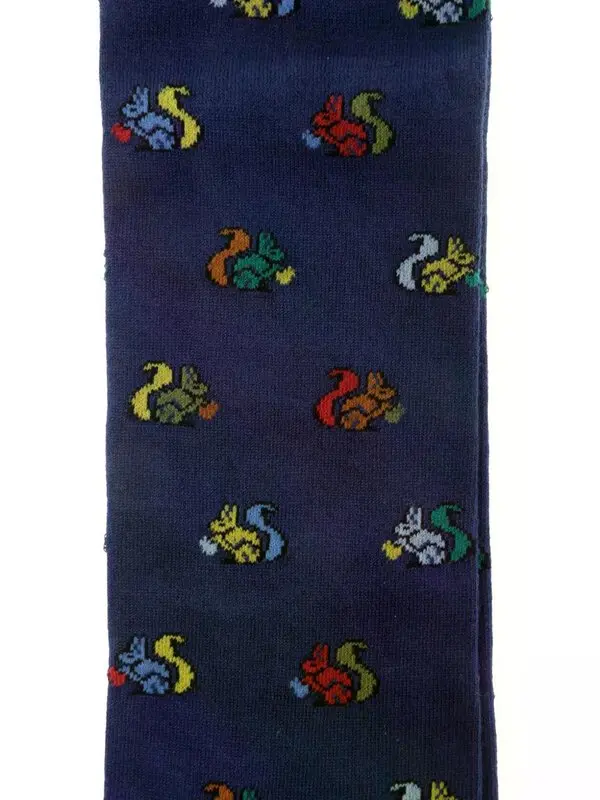 GALLO Squirrel Patterned Socks